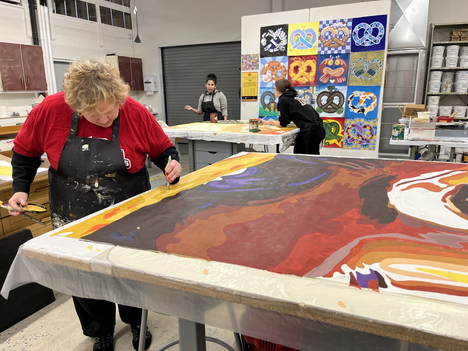 Mural Painting at the RISE Center - Council on Chemical Abuse | Your ...