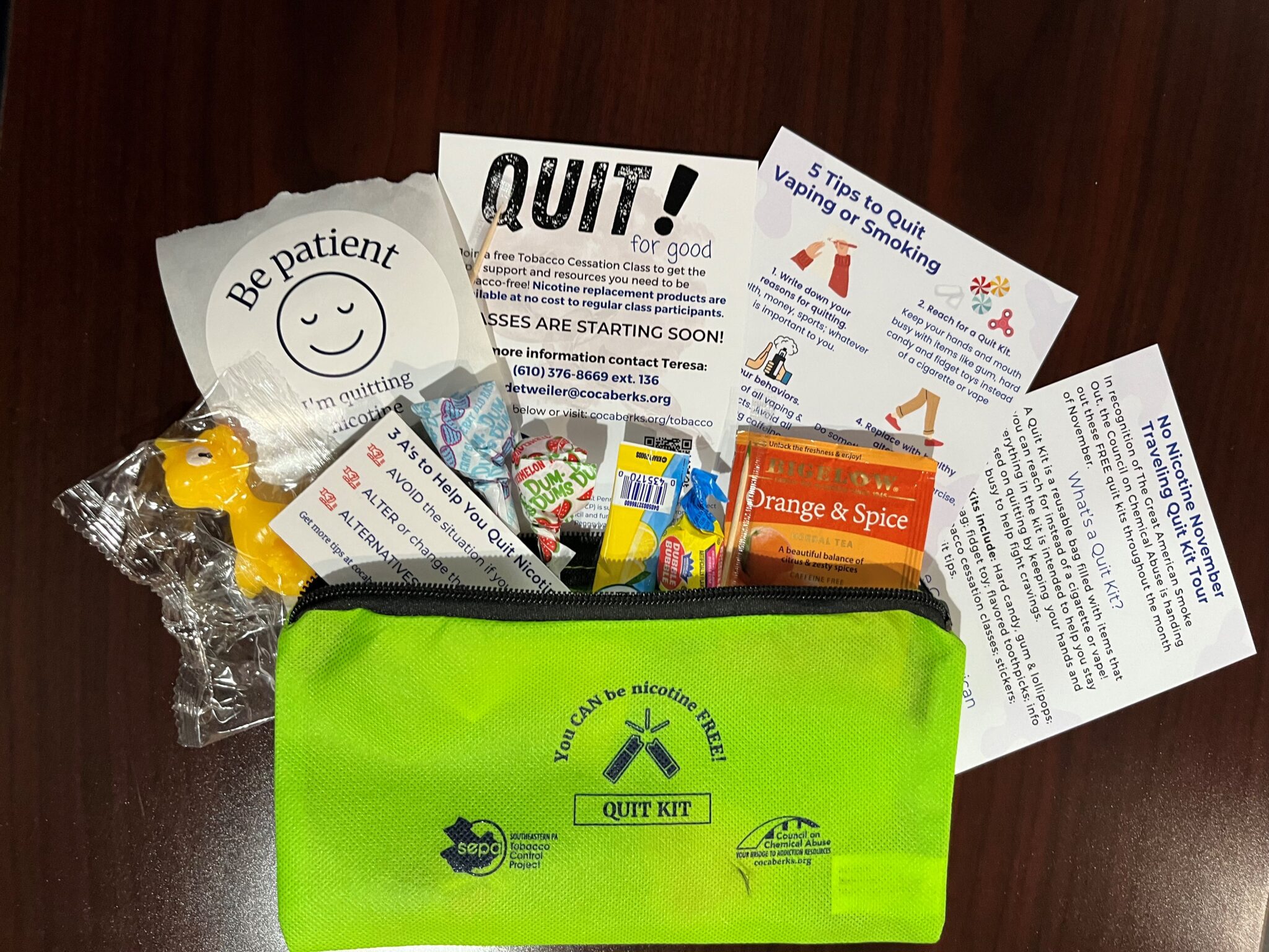 Quit Kit Order Form - Council on Chemical Abuse | Your Bridge to ...